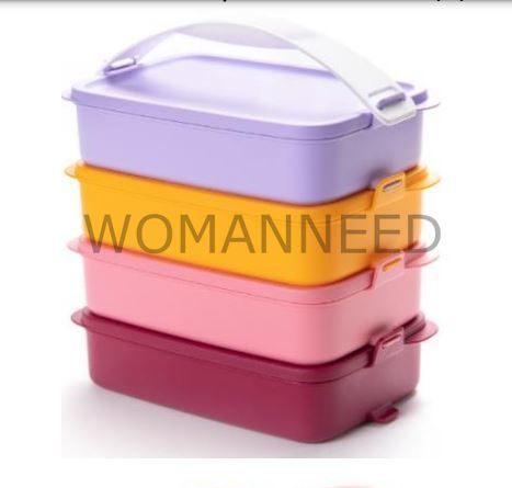 click to go tupperware rantang 4 susun ukuran 900ml | Lazada Indonesia