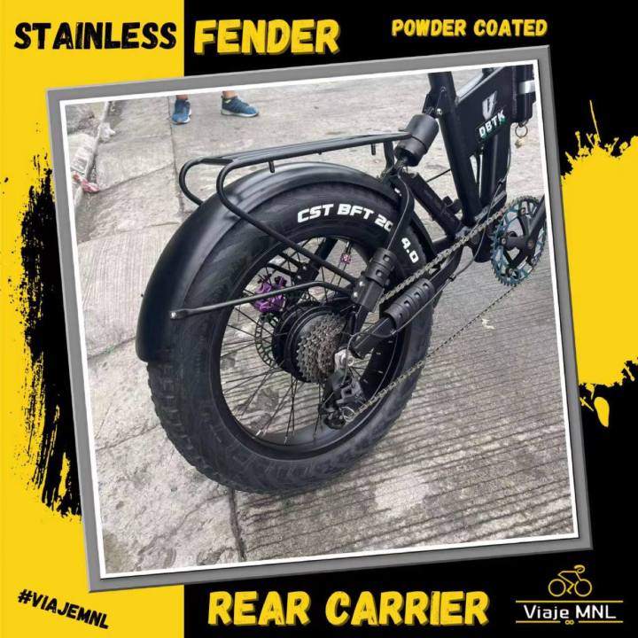 Fiido M1, M1pro, M21 stainless rear carrier fat and slim type | Lazada PH