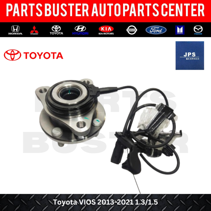 Front Wheel Hub Bearing Assembly (Left) with ABS for Toyota VIOS 2013 ...