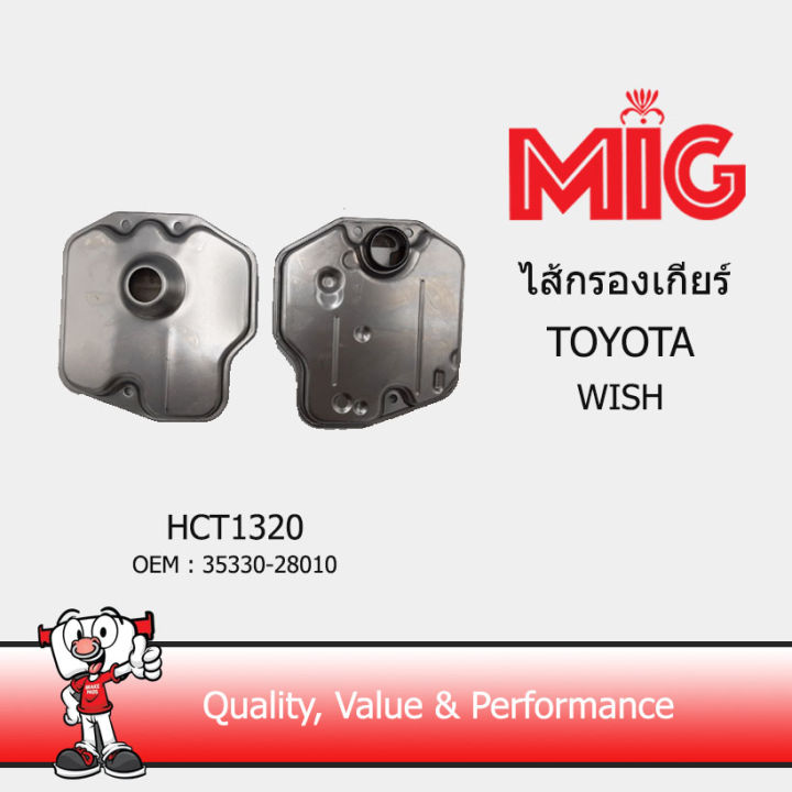 MIG 1320 ไส้กรองเกียร์ TOYOTA WISH | Lazada.co.th