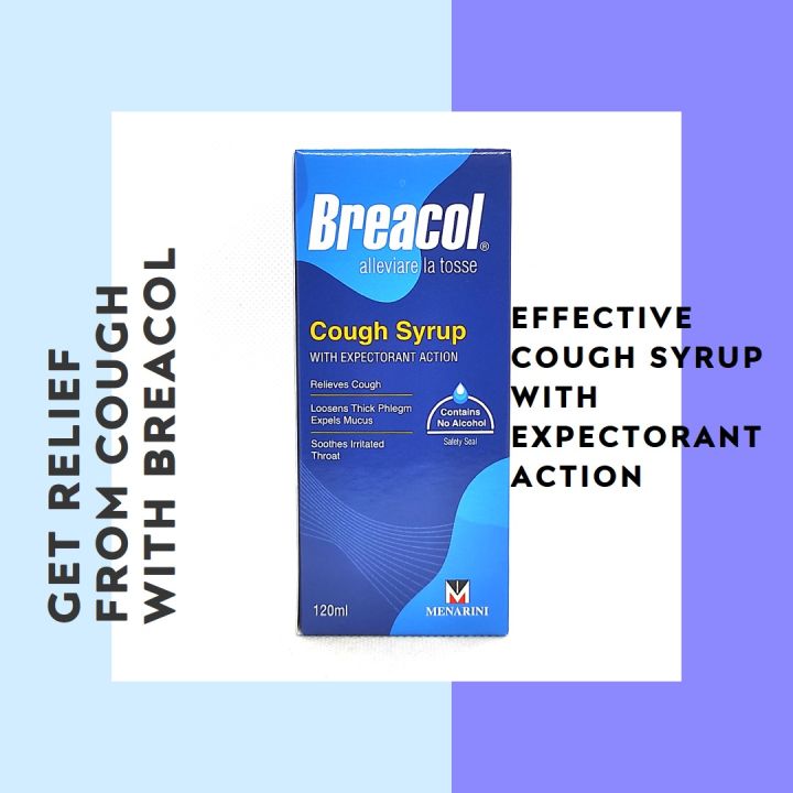 BREACOL COUGH SYRUP 120ML 避尔咳 咳药水 | Lazada Singapore