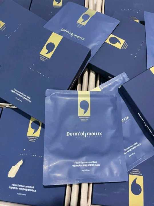 [ 100% Original ] Dermal-care Matrix MAGIC FACIAL MASK ( 4 sheets per ...