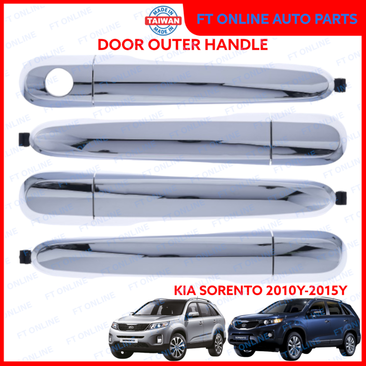 KIA SORENTO 2010-2015 XM DOOR HANDLE OUTER EXTERIOR WITH CAP/COVER 2011 ...
