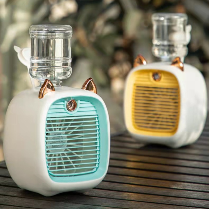 KLQXKR Water Spray Humidifier Fan Mist Spray Fan Mini Hydration ...