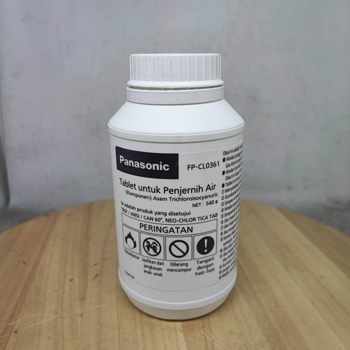 OXIDIZER PANASONIC FP-CL0361 tablet penjernih air oksidator chlorine ...