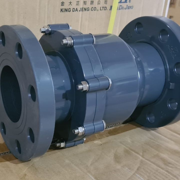 swing check valve FLANGE 2" inch kdj taiwan pvc aw | Lazada Indonesia