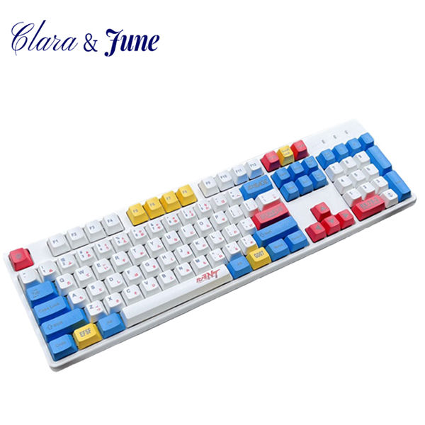 Clara.Clara x Zeus x Gundam RGB Backlit Mechanical Gaming Keyboard 104 ... Clara.Clara x Zeus x Gundam RGB Backlit Mechanical Gaming Keyboard 104 ...