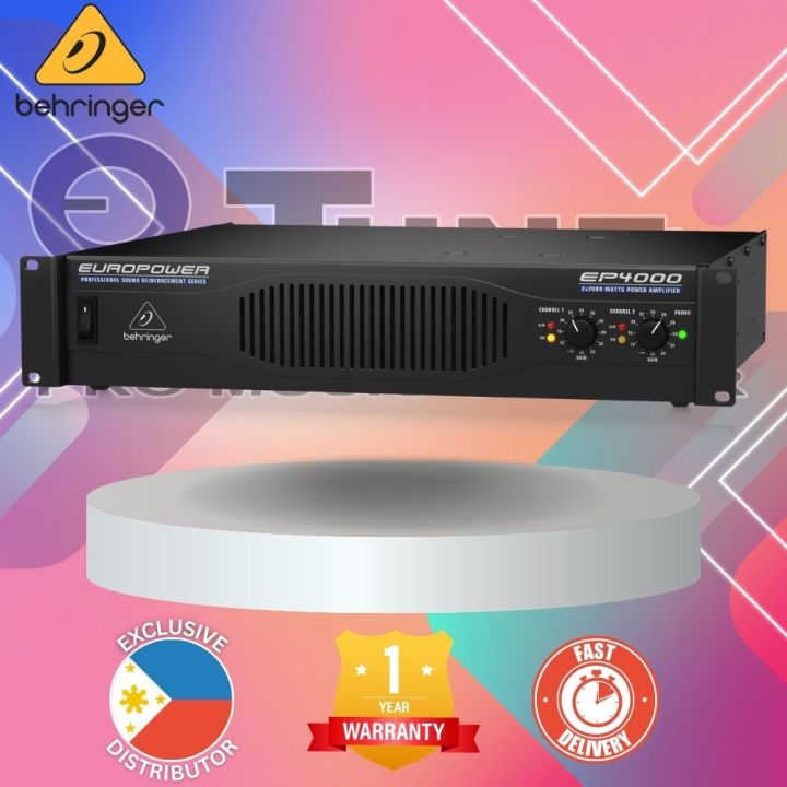 BODEGA SALE Behringer EP4000 Europower Amps (Black) | Lazada PH