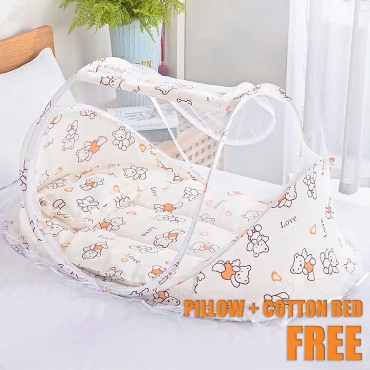 COD Baby Foldable Bed Anti Mosquito Net(Quality) / | Lazada PH