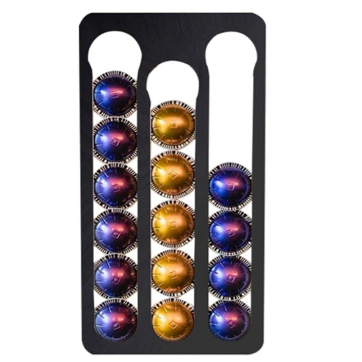 Coffee Pod Holder for Nespresso Vertuo Capsules,Wall-Mounted Storage ...