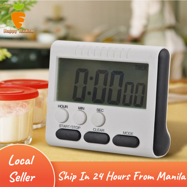 Digital Screen Kitchen Timer Countdown Super Thin LCD Digital Magnet ...