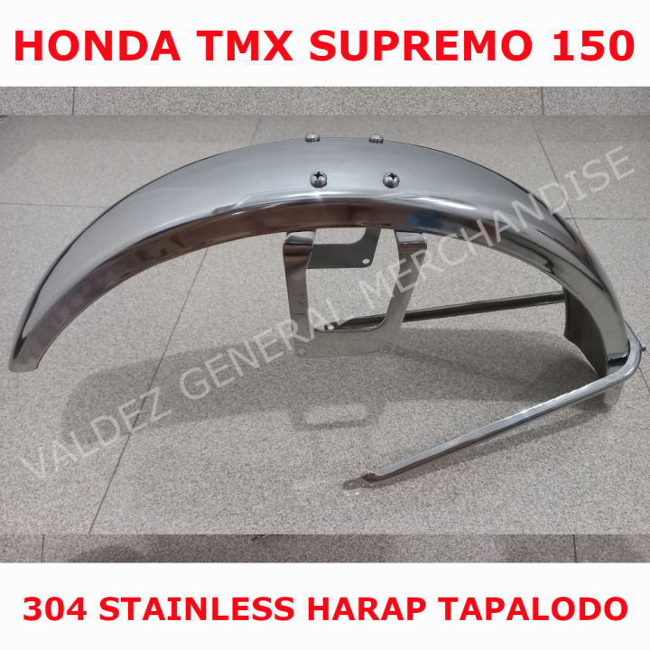 TMX SUPREMO 150 Front Fender, Tapalodo Harap Stainless, 304 Stainless ...