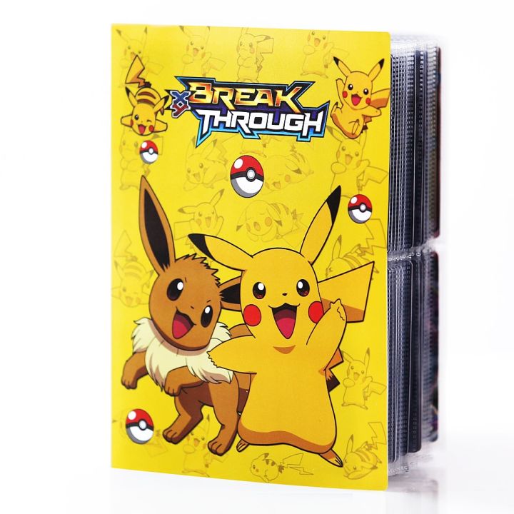 Cartoon New Album Anime Gift Pokemon Pikachu Cards Book Collection ...