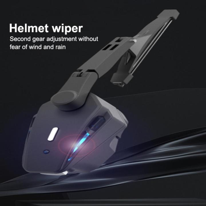 Motorcycle Helmet Windshield Wiper Universal Motorcycle Helmet Wiper ...
