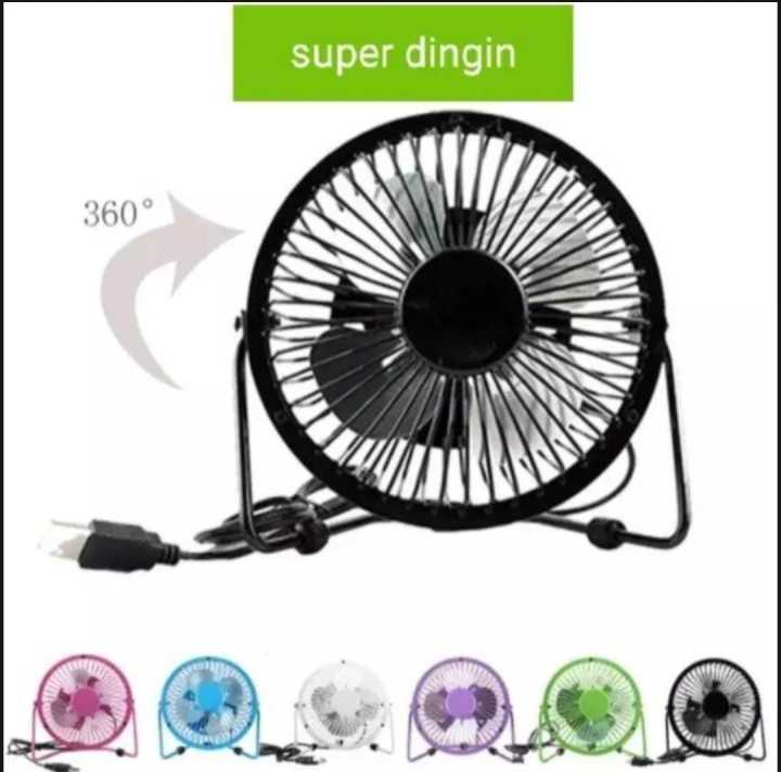 kipas angin mini USB model besi | Lazada Indonesia