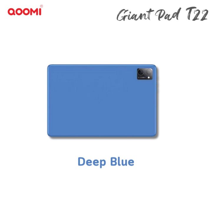 แท็บเล็ต QOOMI รุ่น GIANT PAD T22 (4+64GB) สี DEEP BLUE จอ 10.1 นิ้ว TABLET 4G รุ่นใหม่ล่าสุด ...