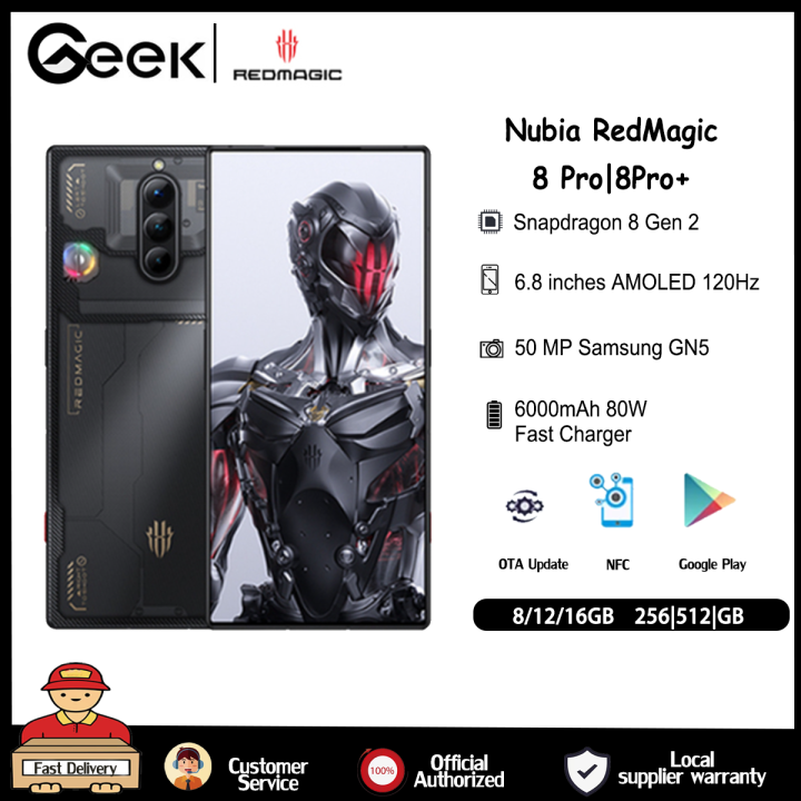 Nubia Redmagic 8 Pro | Redmagic 8 Pro+ 5G สมาร์ทโฟน Snapdragon 8 Gen 2 ...