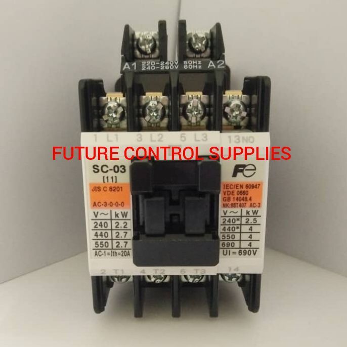 FUJI SC-03 AC3 Magnetic 240V Contactor | Lazada