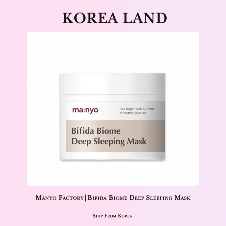 Manyo Factory | Bifida Biome Deep Sleeping Mask (100ml) | Lazada