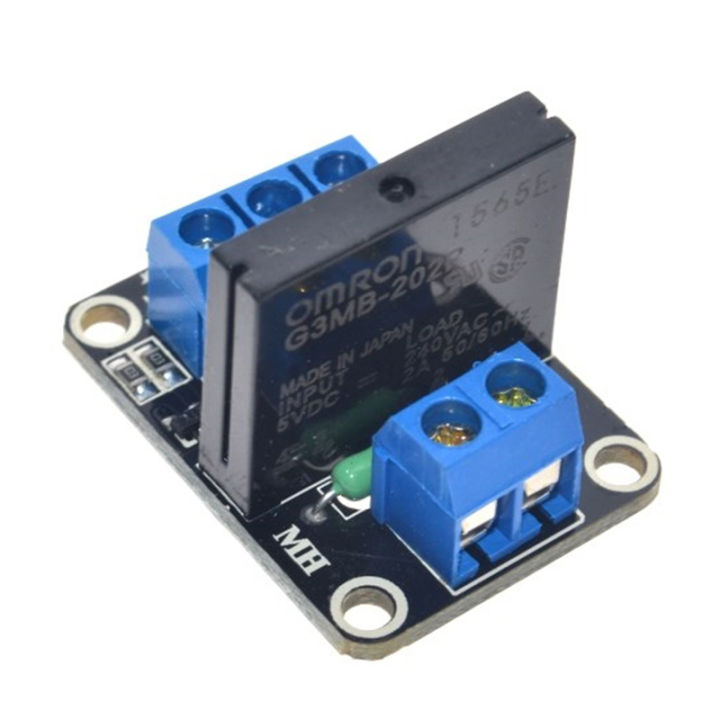 250V 2A for Arduino 5V 1-channel Omron SSR low solid-state relay module ...