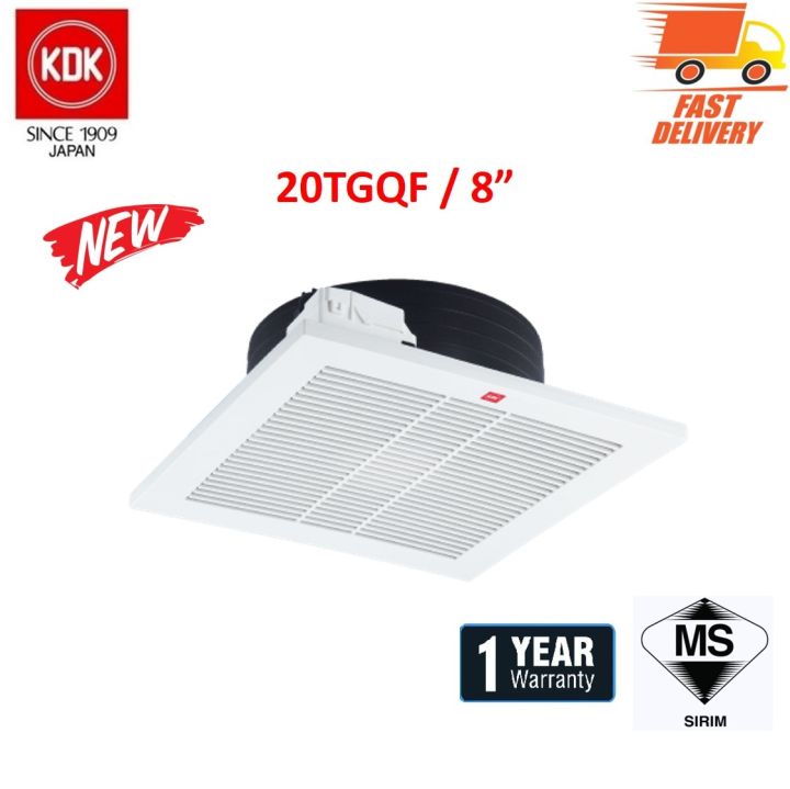 KDK Ceiling Mounted Fan 20TGQF(NEW MODEL!!) / 20CQT1 (20cm/8″) | Lazada