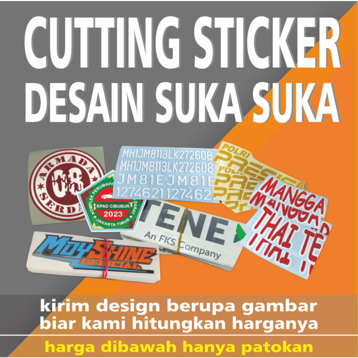 Sticker desain suka suka | Lazada Indonesia