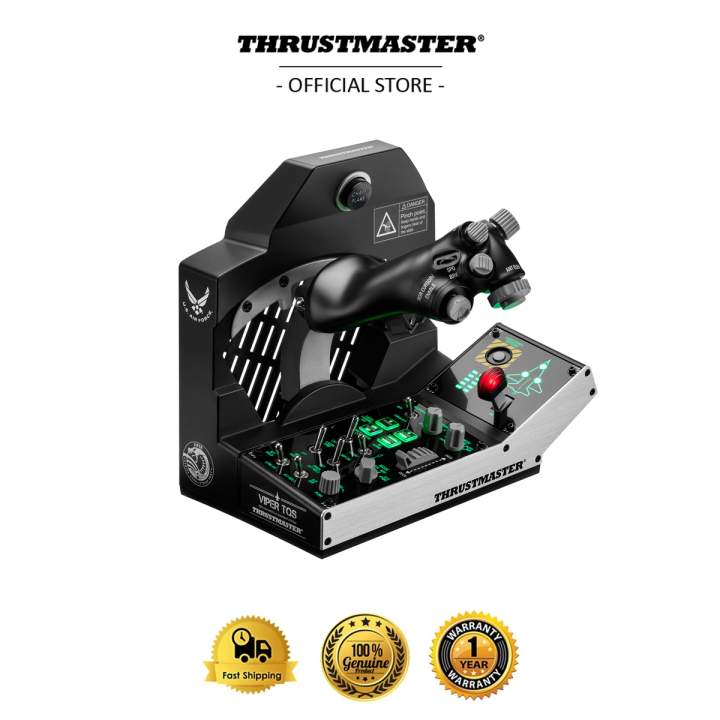 Thrustmaster Viper TQS Mission Pack for PC, Metal Throttle Quadrant ...