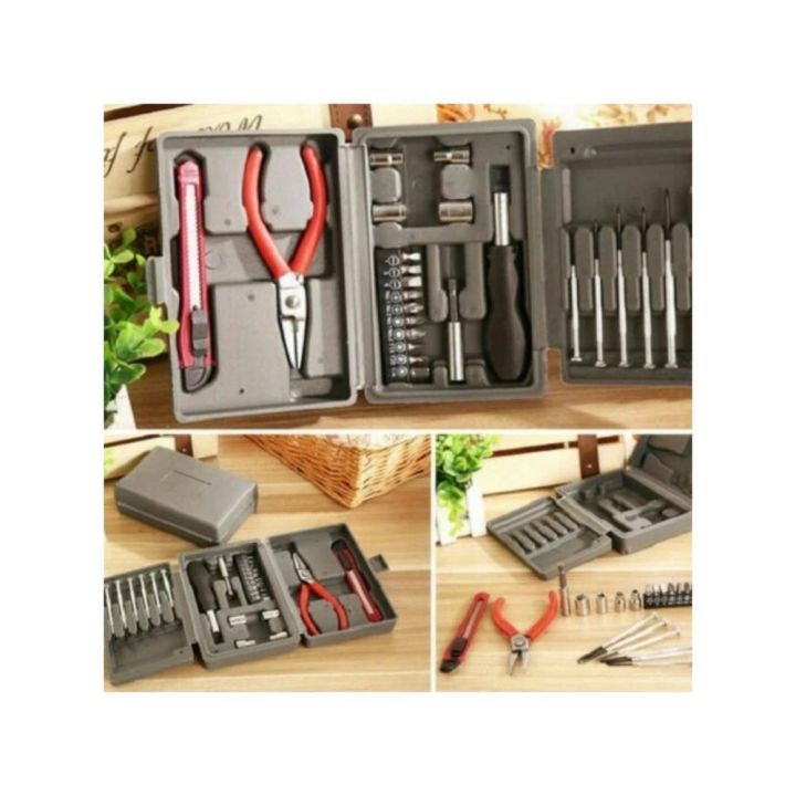 Tool Kit 40 in 1 Kunci Sock / Pas / SHOCK / Sok Obeng Alat Bengkel Set ...