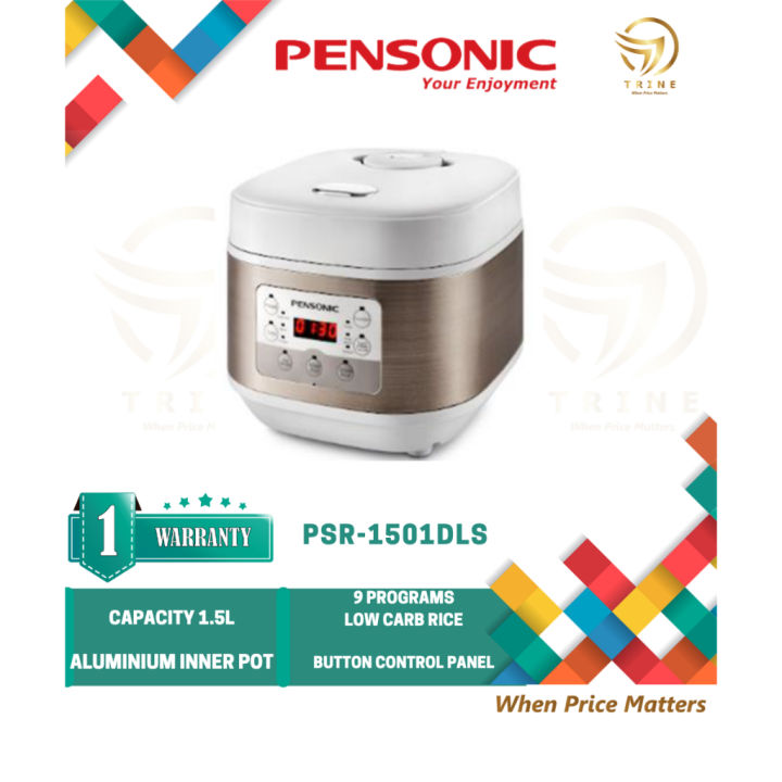 PENSONIC DIGITAL LOW SUGAR COOKER 1.5 PSR-1501DLS | Lazada