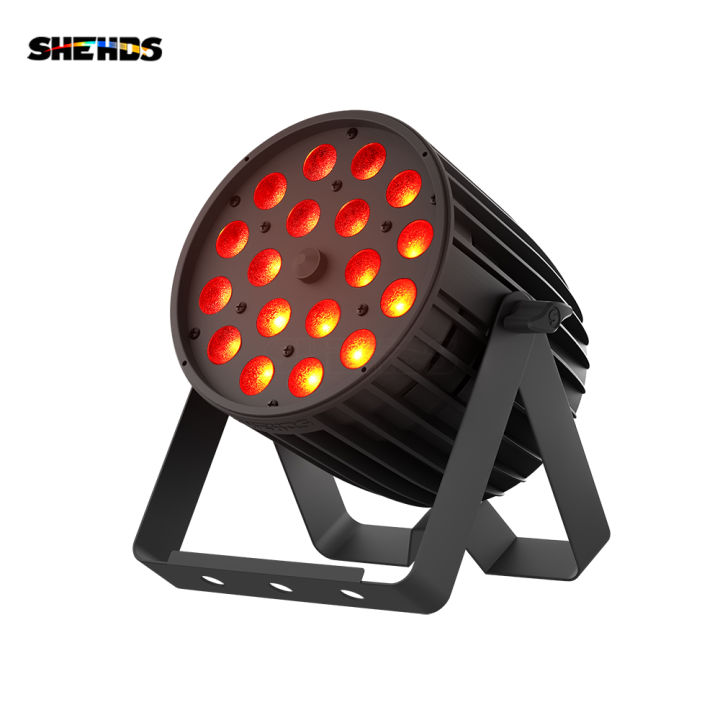 SHEHDS LED 18x18W Zoom&Wash RGBWA UV 6in1 Par Light for Outdoor Stage Disco DJ Club Wedding ...