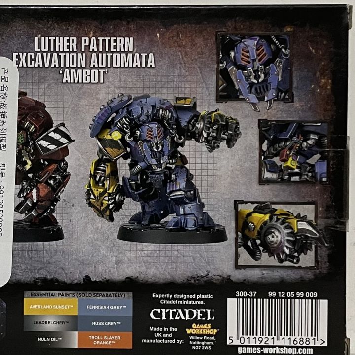 NECROMUNDA AMBOT AUTOMATA, a mining robot with a 40k hammer nest in ...