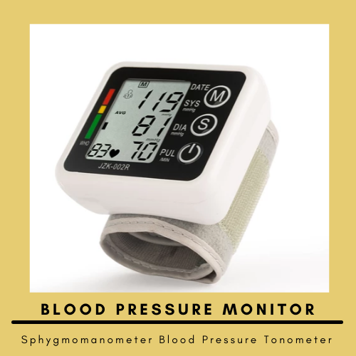 Wrist Watch Blood Pressure BP Monitor, Automatic Digital BP Apparatus ...