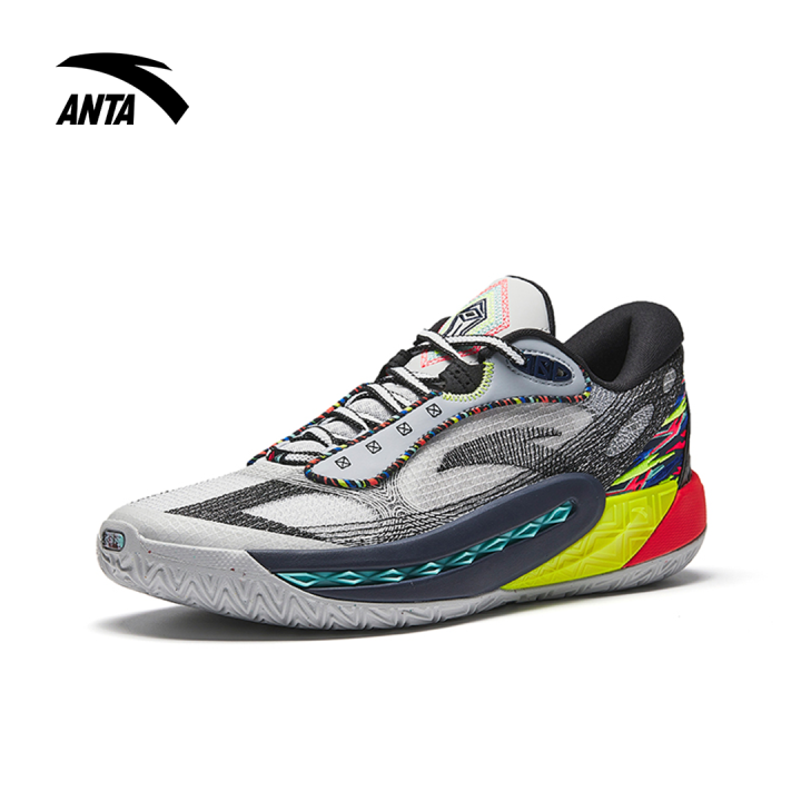 ANTA Men Shock The Game Shock Wave 6.0 Basketball Shoes | Lazada PH