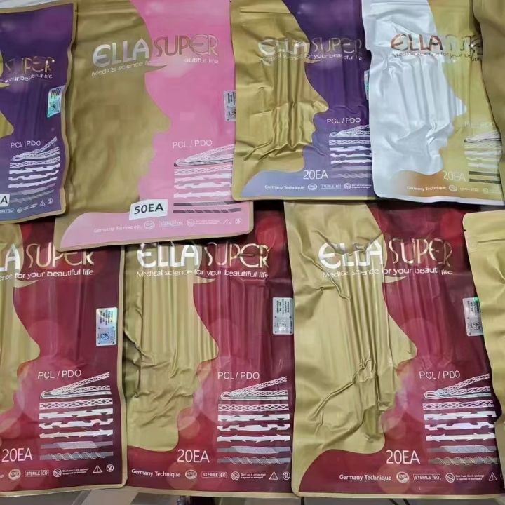 Pdo PCL Ella Threads โปรตีน ลดไขมัน แกะสลัก ต่อต้านริ้วรอย อีกา ยก ...