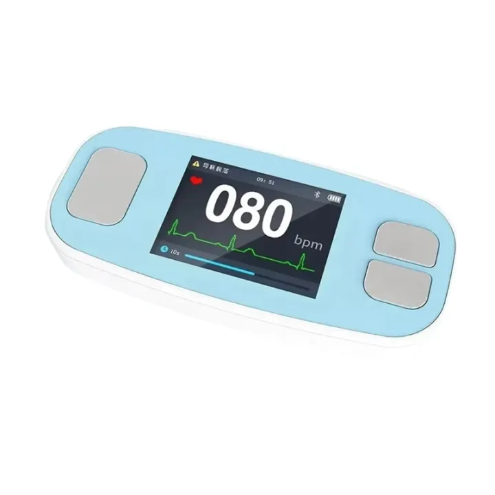 【Latest model】Portable Wireless ECG Monitor Portable Multifunctional ...