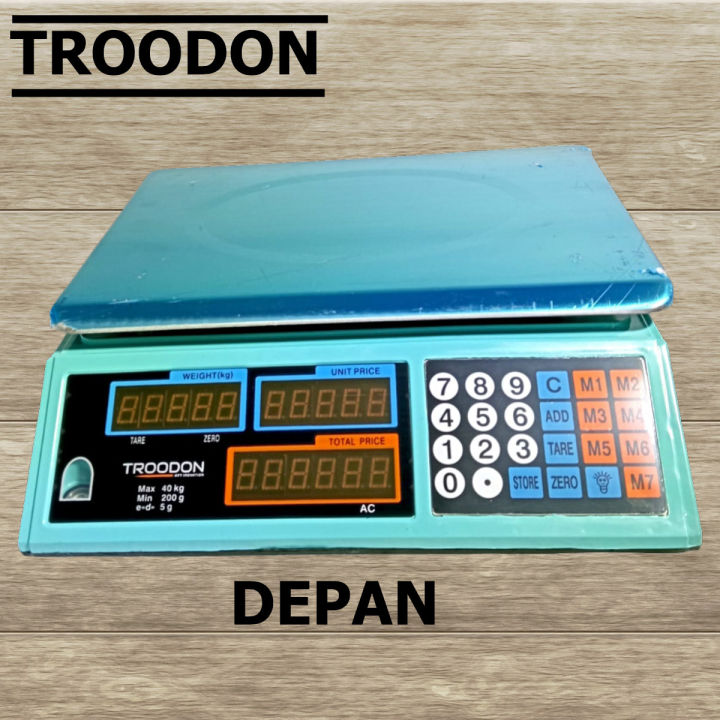 TROODON timbangan 40kg pvc Cocok Untuk Usaha Buah loundry Timbangan ... TROODON timbangan 40kg pvc Cocok Untuk Usaha Buah loundry Timbangan ...