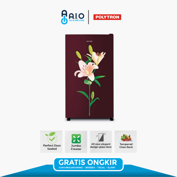 POLYTRON - KULKAS 1 PINTU - PRB 157PR | Lazada Indonesia