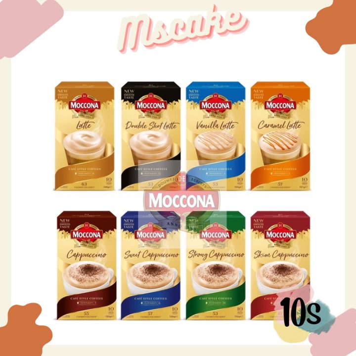 Moccona Café Style Instant Coffee Sachets - 3 in 1 Instant Coffee 10 Sachets | Lazada