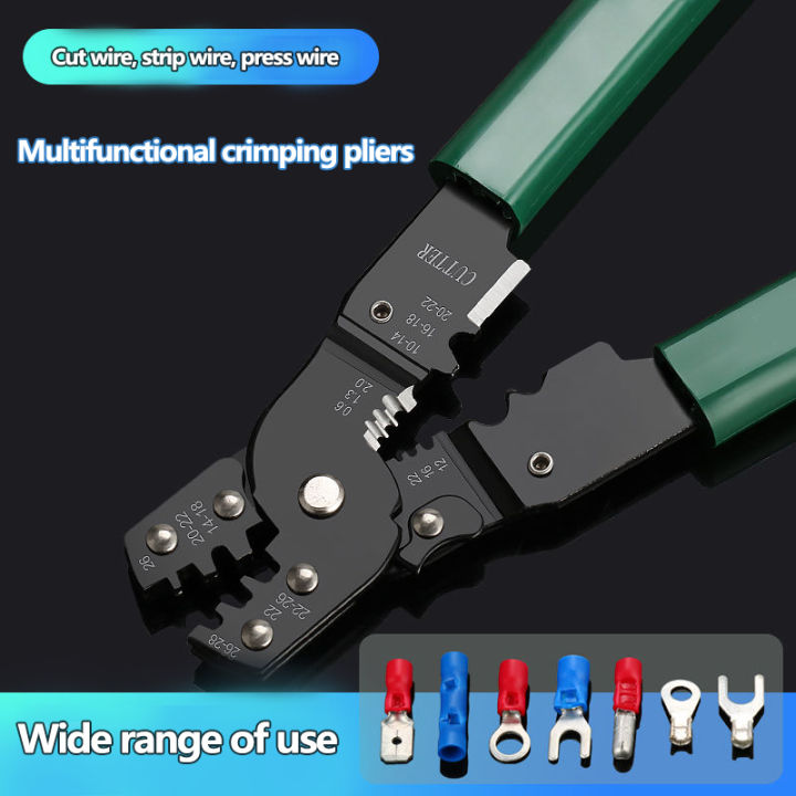 4 in 1 Multi functional HS-202B HS-202D Terminal Crimping Tool Terminal ...