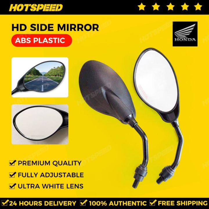 HOTSPPED HONDA Side Mirror for Motorcycle H2C Ultra Clear Lens No Grade ...
