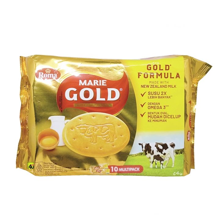 ROMA Marie Gold - Kemasan BESAR - Isi 10 sachet | Lazada Indonesia