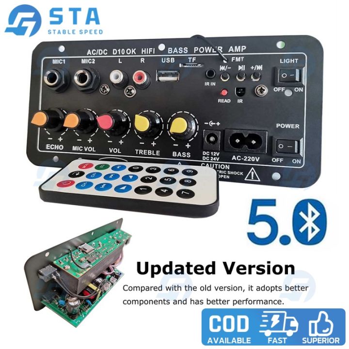 【👍Original + 24 hours delivery🚗 ️】AC 220V 12v 24v Digital Bluetooth ...