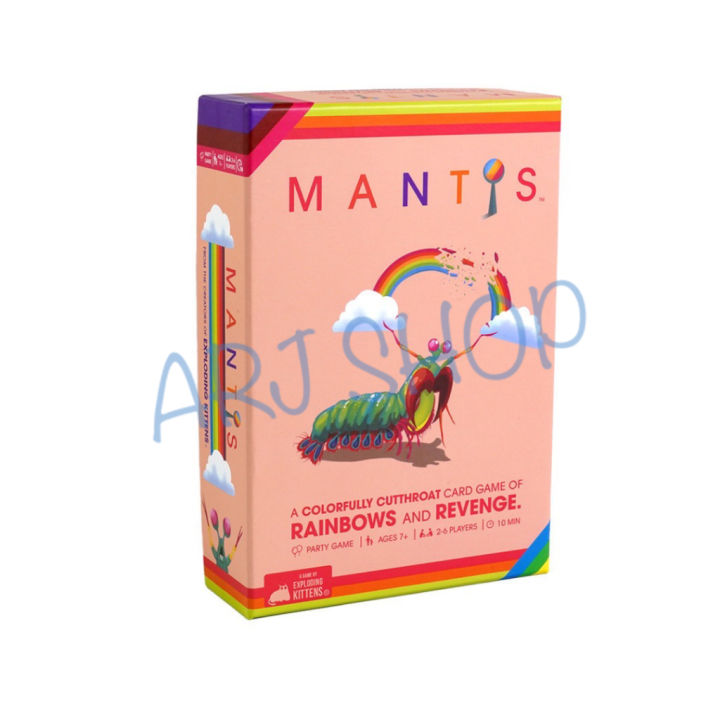 The Mantis Board game (English) - บอร์ดเกม เกมกั้ง ภาษาอังกฤษ | Lazada ...