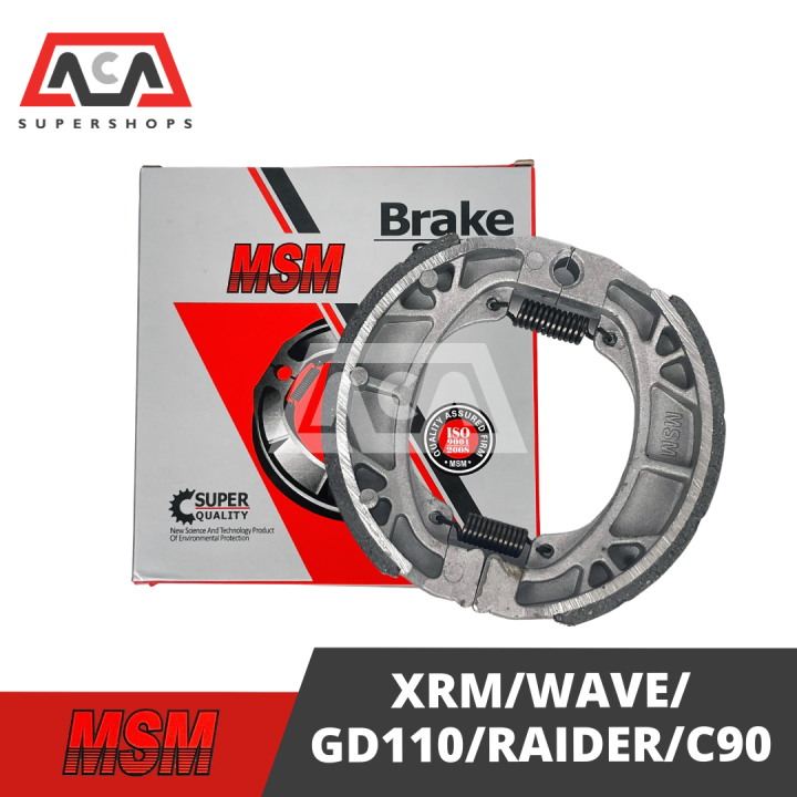 MSM Brake Shoe XRM/C100 | Lazada PH