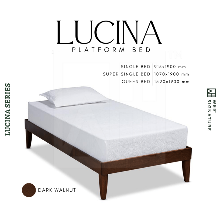 Wee Signature - Lucina Series Bedframe (Single/Super Single/Queen ...