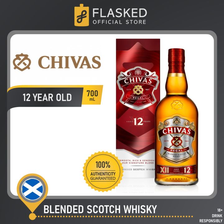 Chivas Regal Blended Scotch Whisky 12 Year Old 700ml | Lazada PH