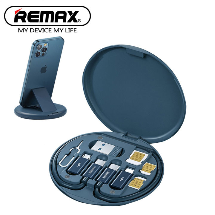 Remax 60w Fast Charging Data Cable Type-c Lightning Micro Storage Box ...