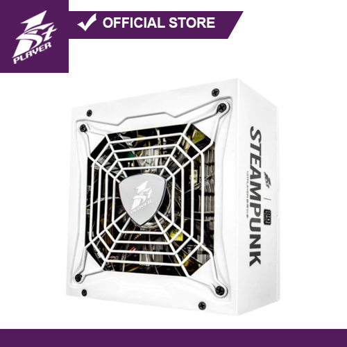 1STPLAYER STEAMPUNK 650W 80+ SILVER FULL-MODULAR W/7-COLOR LED PSU ...