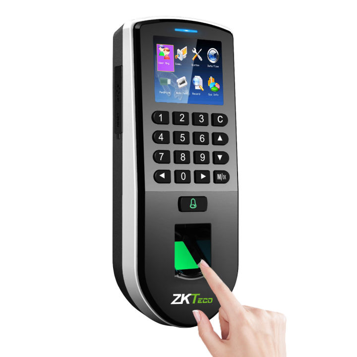 Zkteco F19 Fingerprint Time Attendance Fingerprint Access Control ...
