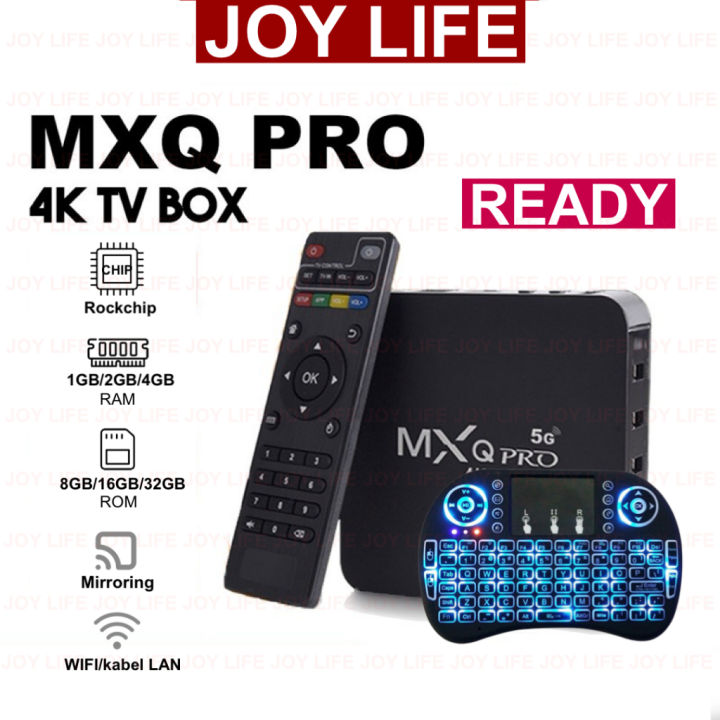 Android TV BOX MXQ PRO 4K Ultra HD Smart TV BOX Media Player | Lazada ...